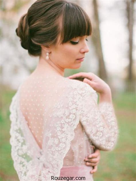 گالری شیک ترین مدل موی چتری عروس تصاویر روزگار