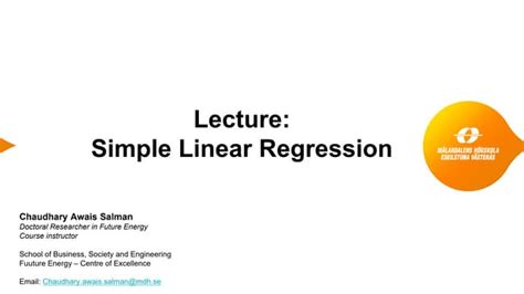 Regression Analysis Ppt Ppt