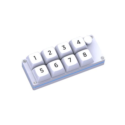 TNOBHG Macro Programmable Keyboard Compact Portable Macro Programmable Mini Keyboard With Rgb