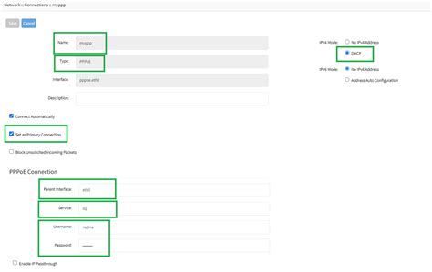 How To Configure A Pppoe Interface On The Nodegrid Os Complement