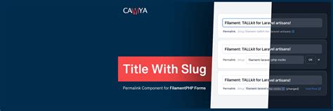 ehsanmoradi filament title with slug packagist