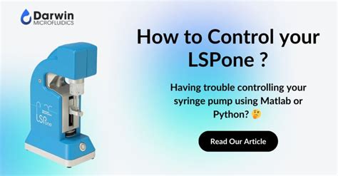 Darwin Microfluidics On Linkedin How To Control The Lspone Via Python And Matlab