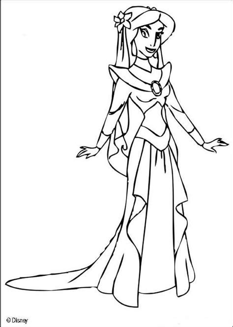 Disney Princess Jasmine Coloring Pages Coloring Home