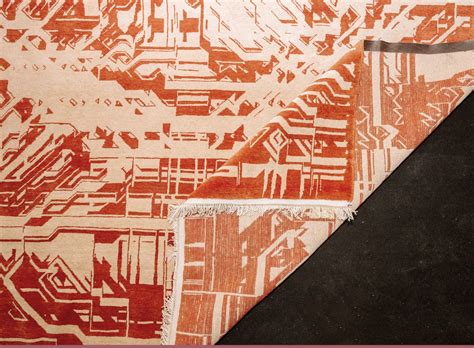 Kourosh Asgar Irani Uses Parametric Software To Distort Traditional Rug Patterns