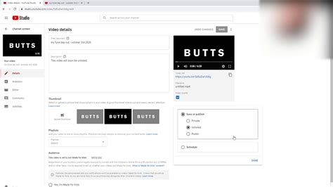 Unlisted Tutorial How To Unlist A YouTube Video YouTube