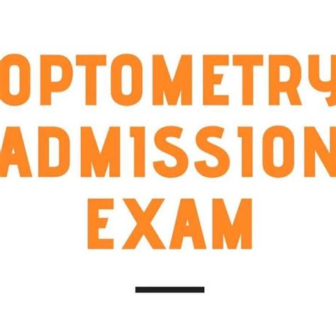 Optometry Admission Exam Guide To Success Washington Dc Dc