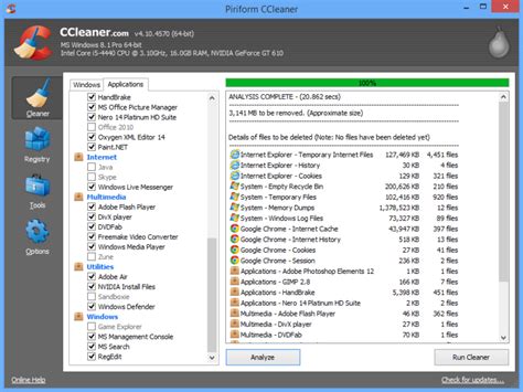 Ccleaner Update Supports New Apps Adds Pro Only Scheduler Tool Betanews