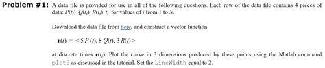 Solved M1Please Solve The Following Using MATLAB Code Chegg Com