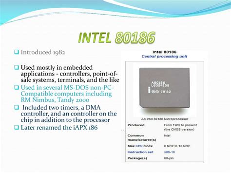 Ppt Intel 8088 Processor Powerpoint Presentation Free Download Id