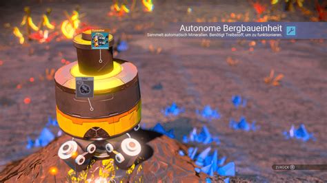 Autonomous Mining Unit Bug Rnomansskythegame