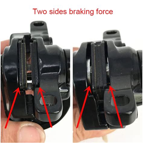 기계식브레이크 캘리퍼스 케이블 줌 산악 도로 Mtb 자전거 기계 디스크 브레이크 알루미늄 티몬