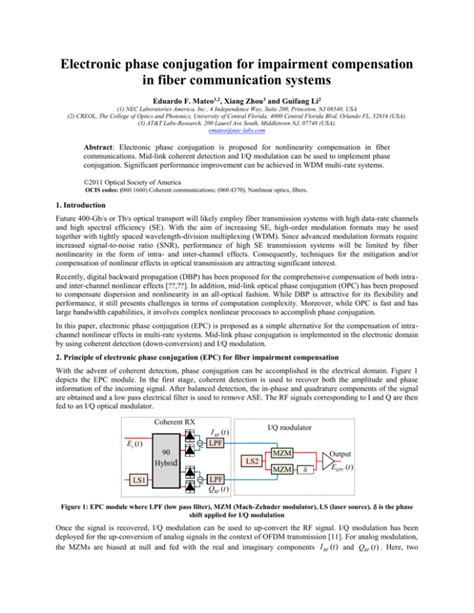 Control Of Fwm Phasematching Condition Using The