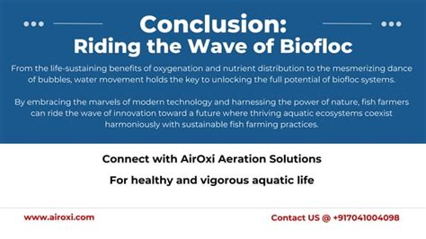Importance Of Aeration In Biofloc Systemspptx
