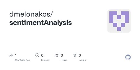 Github Dmelonakos Sentimentanalysis