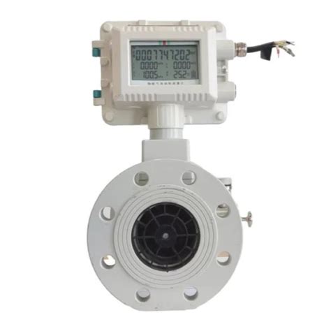 Digital Turbine Flowmeter 4 20mA Output Signal Pulse Turbine Nature Gas Flow Meter Flowmeter