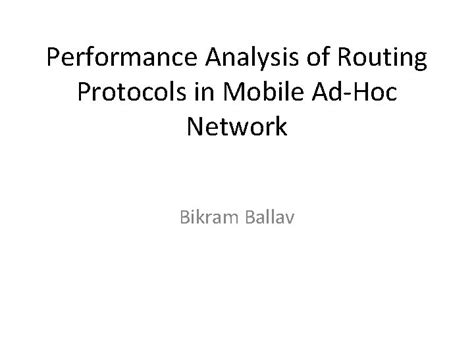 Performance Analysis Of Routing Protocols In Mobile AdHoc
