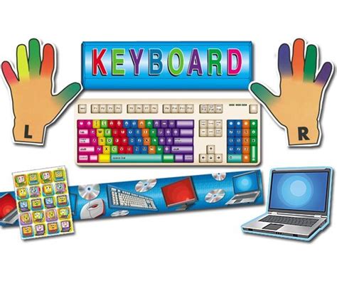 Computer Keyboards Set Computer Lab Lessons Computer Lab Decor Babe Computer Lab