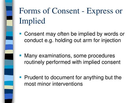 Ppt Ethical Legal Aspects Of Consent To Investigation Or Treatment Powerpoint Presentation
