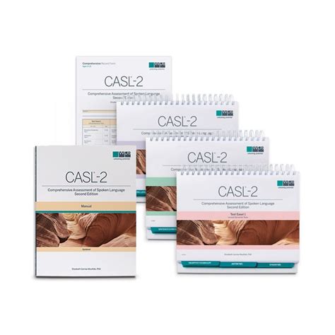 Casl® 2 Comprehensive Assessment Of Spoken Language Second Edition