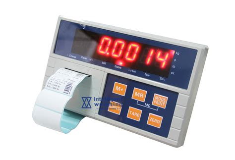 Led Inside Printer Weighing Indicator（label