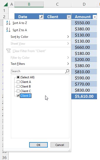Working With Running Totals