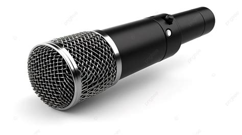 흰색 배경에 고립 클리핑 패스와 함께 마이크의 측면 보기의 3d 렌더링 라디오 마이크 마이크로폰 마이크 배경 일러스트 및 사진 무료 다운로드 Pngtree