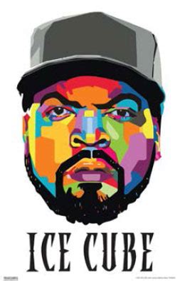 Ice Cube Rapper Vector Resurrectinghiphop Ice Cube In