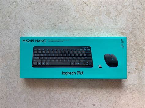 Logitech MK Nano Wireless Keyboard And Mouse Combo Computers Tech Parts Accessories