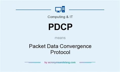 Pdcp Packet Data Convergence Protocol In Computing And It By