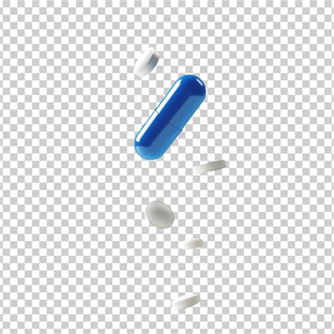 색과 투명한 배경에 고립 된 Png 절단 한 무리의 그림 프리미엄 Ai 생성 Psd