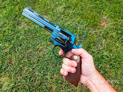 Colt Python Blued Revolver Review [hands On Tested] Pew Pew Tactical