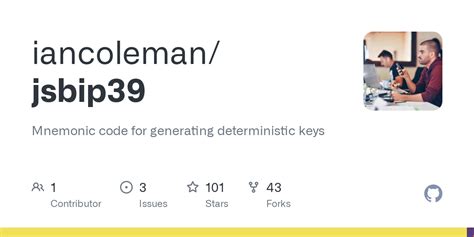 GitHub Iancoleman Jsbip Mnemonic Code For Generating Deterministic Keys