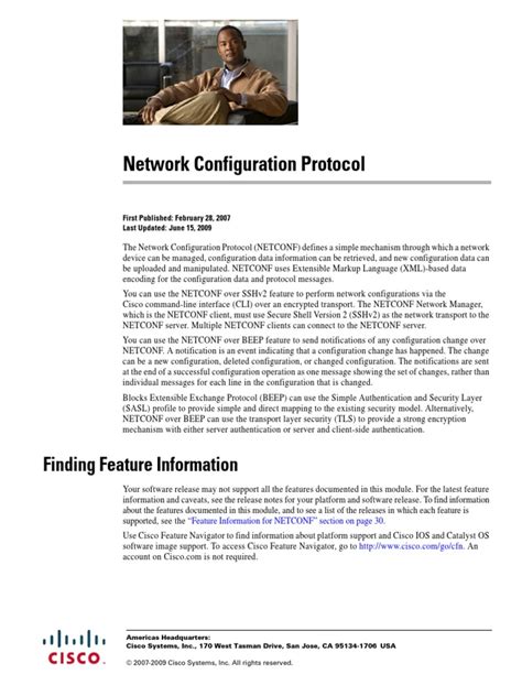 Network Configuration Protocol Cisco Pdf Secure Shell Public