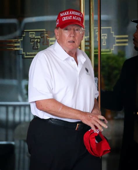 Donald Trump Leaves Nyc For Round Of Golf In Nj