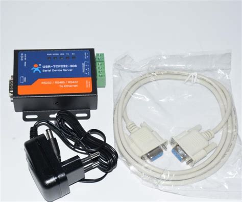 usr tcp232 306 low cost rs232 rs485 rs422 serial to network ethernet