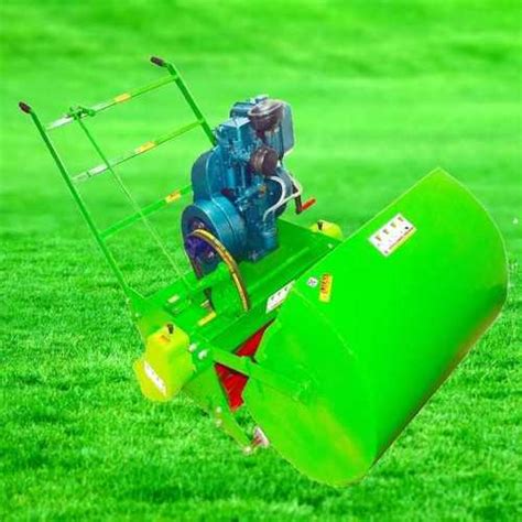 Diesel Engine Grass Cutting Machine 5 Hp Electric Start Eco Friendly