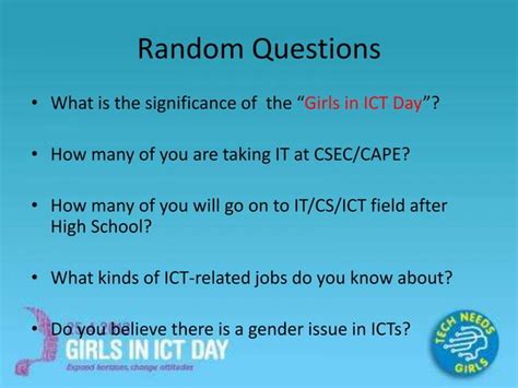 Girls In ICTs Problems And Possibilies PPT