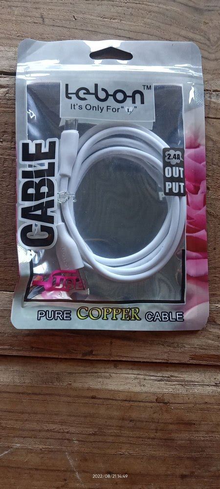 C Type Data Cable At Rs 45 Piece Data Cables In Bhopal ID 26469075397