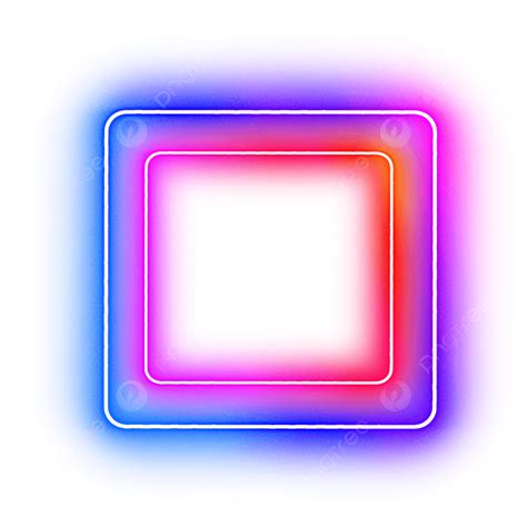 Modern Blue Effect Neon Border Neon Border Blue Neon Border Blue