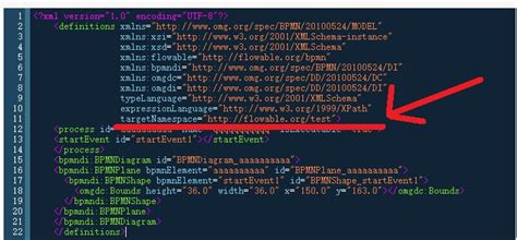 how to edit bpmn xml targetnamespace developers forum