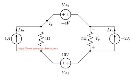 Nodal Analysis Super Node A Non Grounded Voltage Source Solved Problems