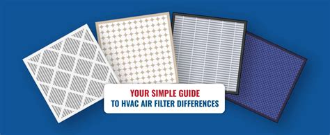 Your Simple Guide To Hvac Air Filter Differences