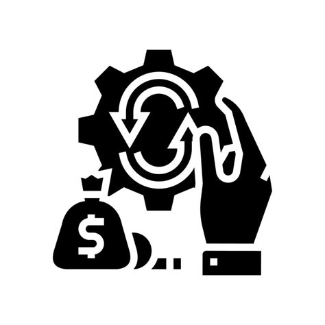 Finance Optimize Glyph Icon Vector Illustration 10310382 Vector Art At