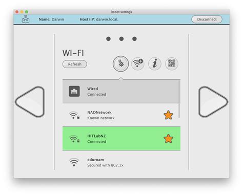 softbank robotics robot settings software cannot connect to server