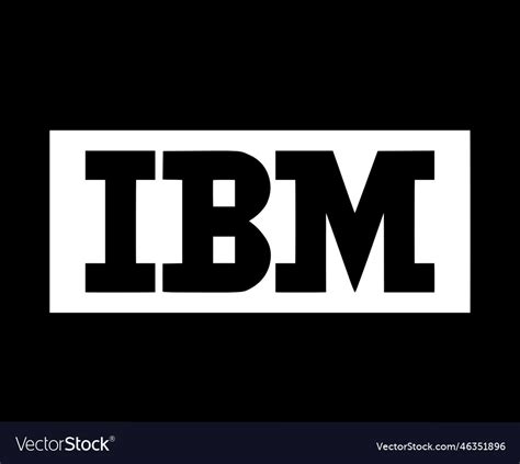 Ibm Logo Black