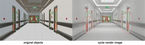 cycle render issue why do my objects show different slanted in cycle