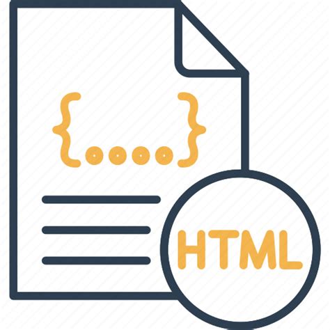 Html File Document File Format Html Icon Download On Iconfinder