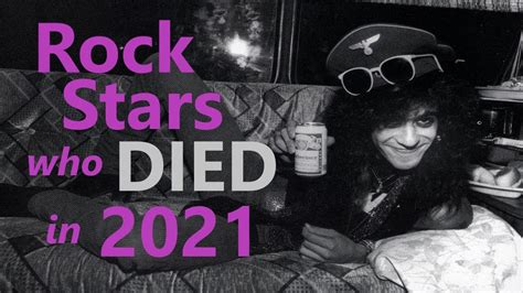 Rock Stars Who Died In 2021 ⭐ A Farewell Tribute To These 20 Music