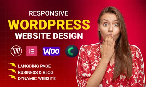 wordpress website design elementor crocoblock or ecommerce website by