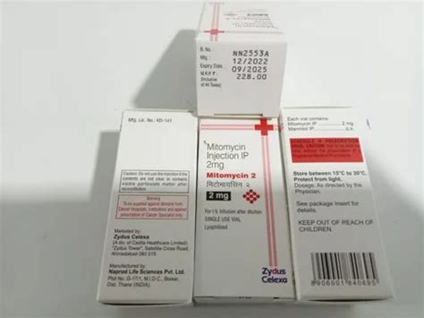 Naprod Life Sciences Pvt Ltd Mitomycin 2 Mg Injection Storage 15 30